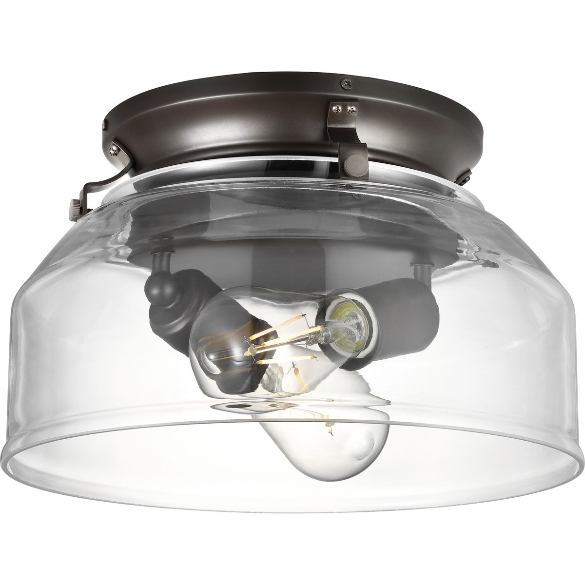 Springer Glass Ceiling Fan Light Kit – Progress Lighting