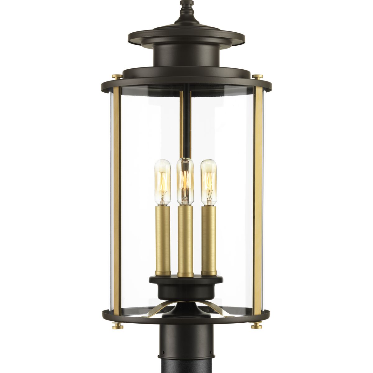 Squire Collection 3-Light Post Lantern – Progress Lighting
