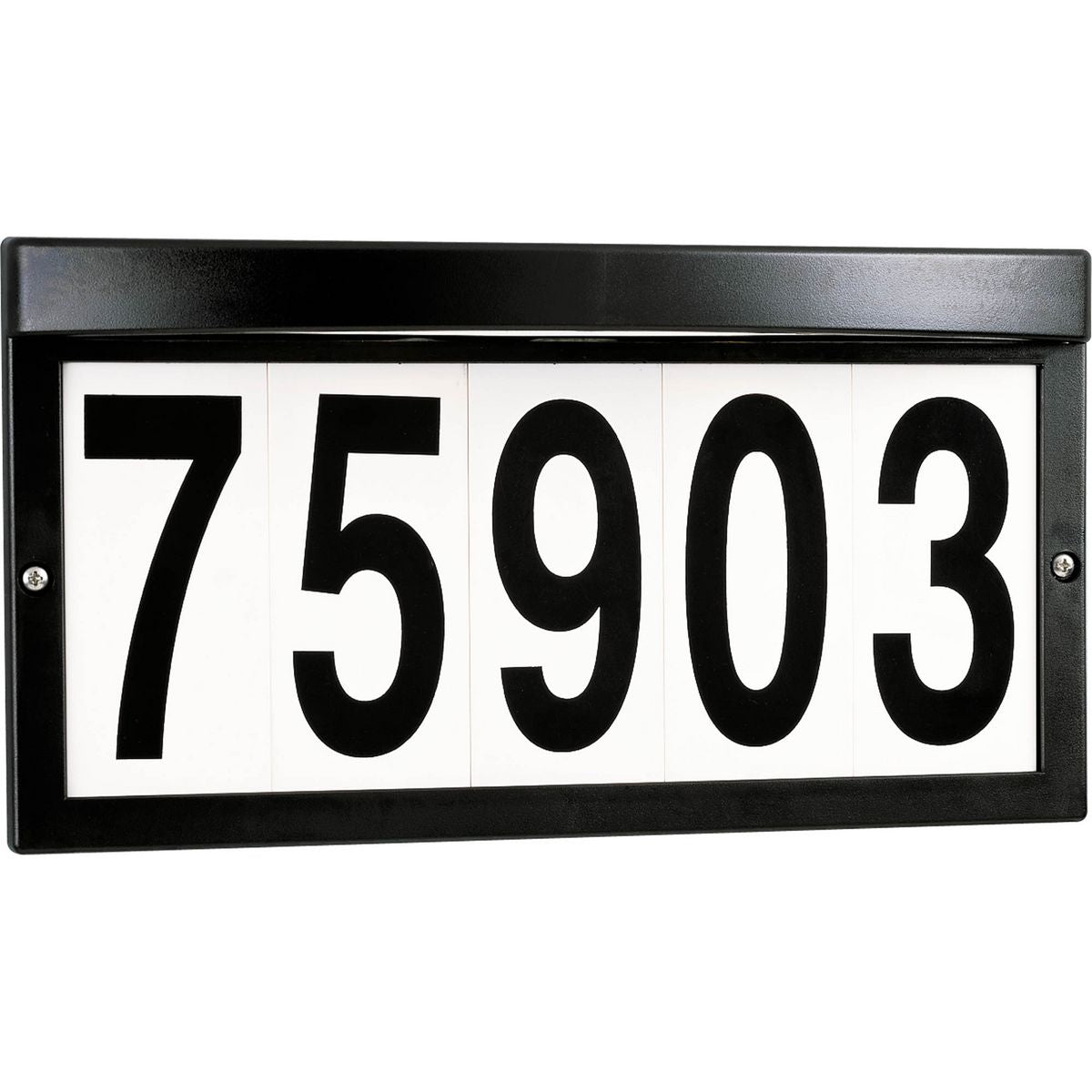 Two-Light Address Light In Black – Progress Lighting